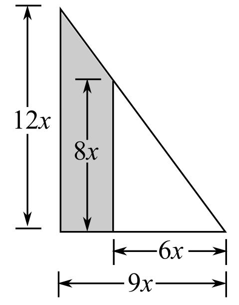 Geometry In Exercises 75-78, find the area of the shaded region in ...